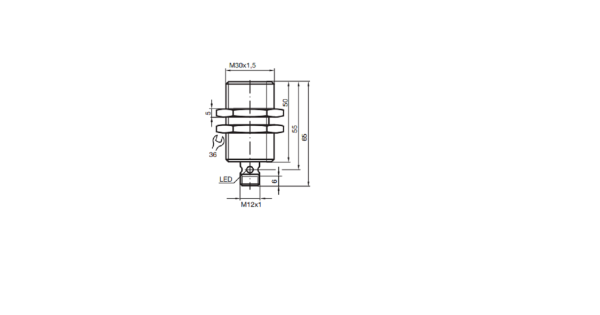 Sensor Indutivo Pepperl Fuchs Nbb15 30gm50 E2 V1 Pnp 15mm